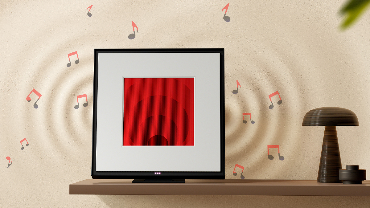 Samsung’s Music Frame wireless speaker doubles as a digital photo frame ...