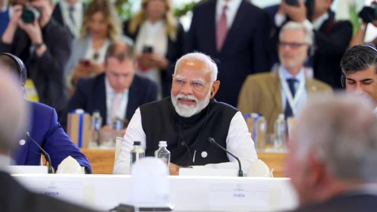 G7 Summit 2024: PM Modi addresses the Outreach session, introducing "AI for All” - World News ...