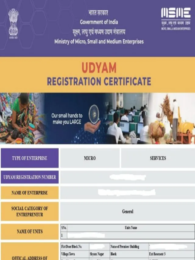 MSME Udyam registration: Check updated process to switch from Udyog Aadhaar certificate
