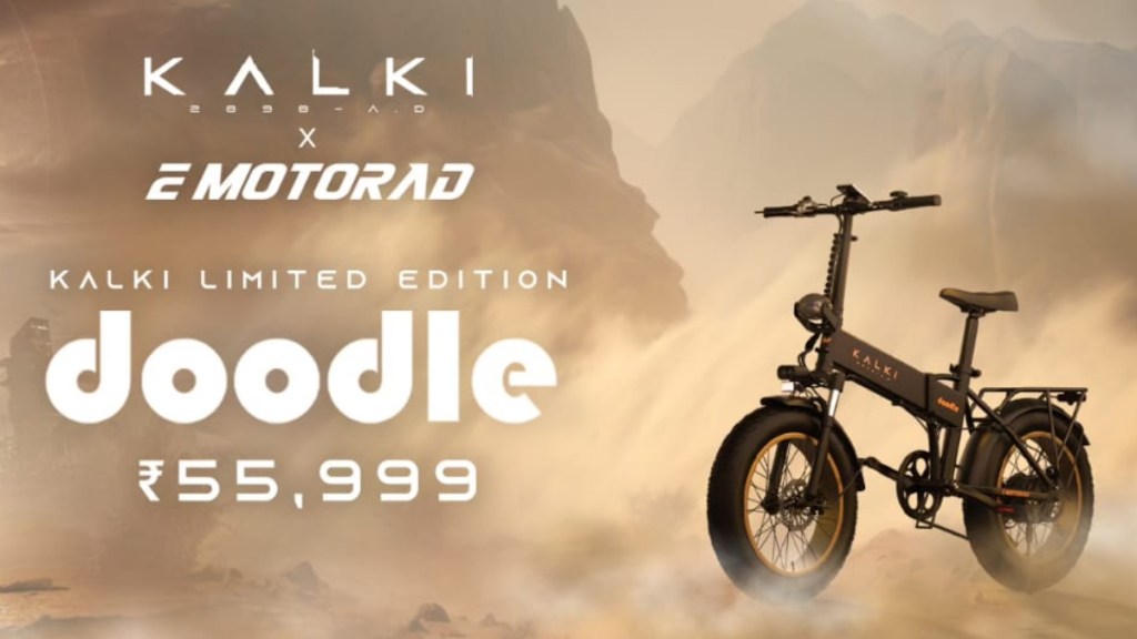 MS Dhoni-backed E-Motorad announces Kalki-themed Doodle e-cycle - Electric Vehicles News | The ...