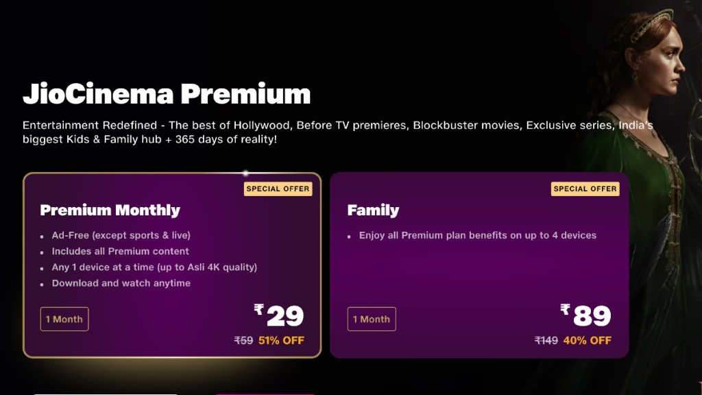 Jio silently removes annual JioCinema Premium plan — check existing plans, prices, other details ...