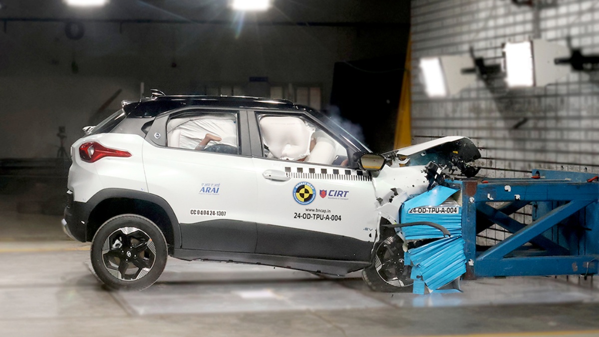 Tata Punch EV secures 5-star rating in BNCAP crash test - Electric ...