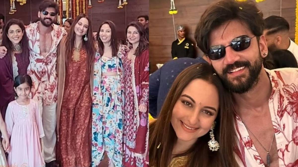 Sonakshi Sinha and Zaheer Iqbal's mehendi ceremony: Inside look and ...