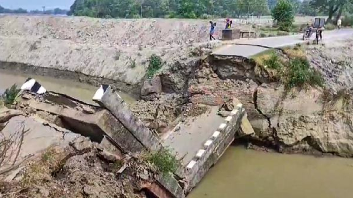 40-year-old bridge collapses in Bihar! 7th such incident in 15 days - Details inside - Roadways ...