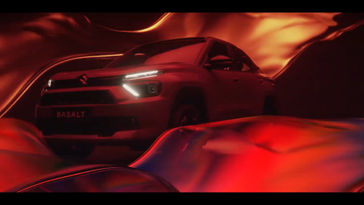 Citroen Basalt new teaser shares glimpses of interiors, features - Car ...