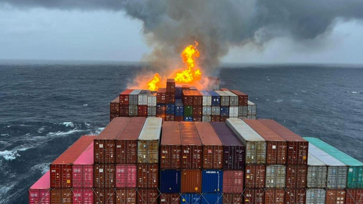 ICG ships fight fire on cargo vessel for over 12 hours near Karwar ...