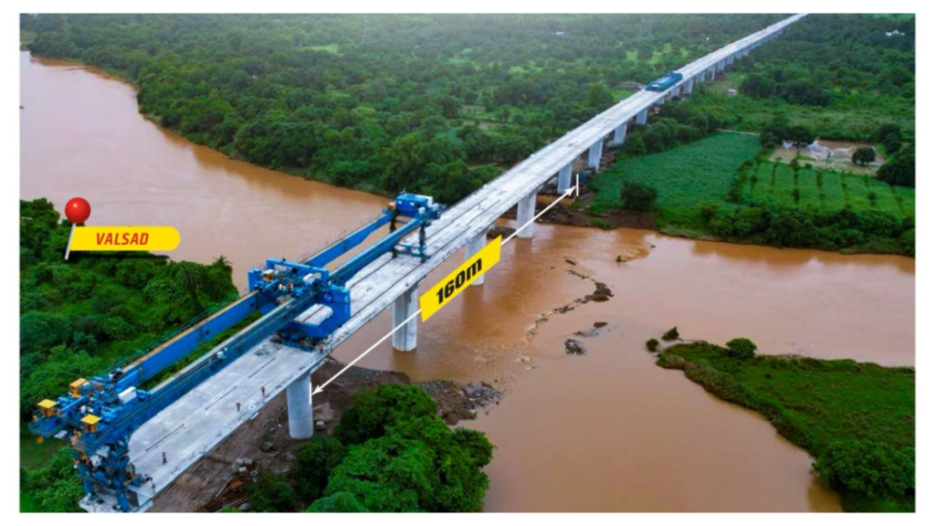 Mumbai-Ahmedabad Bullet Train Update: Gujarat stations see progress as Kolak River bridge ...