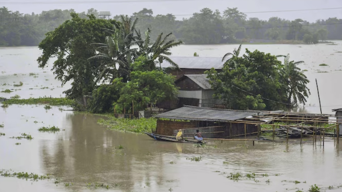 Assam Floods: Death toll mounts to 70, Brahmaputra flowing above danger mark - India News | The ...