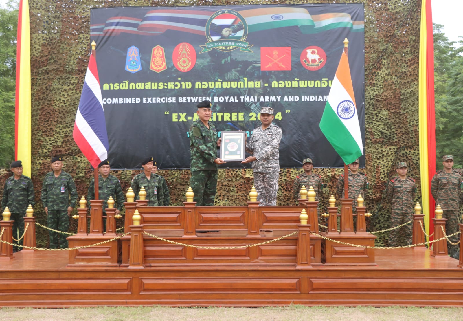 India-Thailand Joint Military Exercise MAITREE Kicks Off - Defence News ...