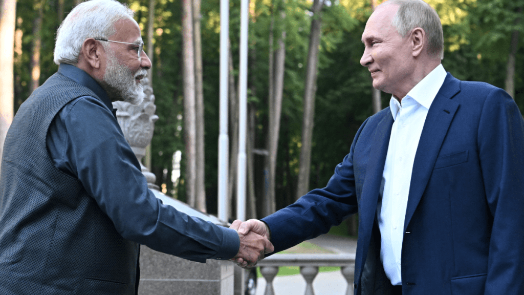 India and Russia set ambitious new bilateral trade target of $100 billion by 2030 - Defence News ...
