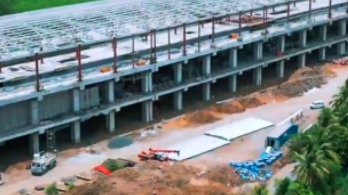 Mumbai-Ahmedabad Bullet Train Progress: Construction work at Surat ...
