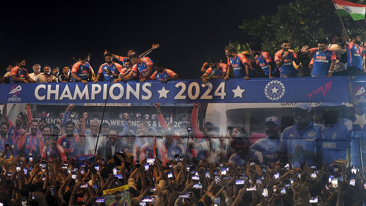 T20 World Cup triumph: Indian cricket team's victory parade concludes ...