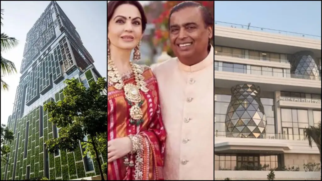 The ultra-luxurious houses of the Ambani family – Mukesh Ambani's Rs ...
