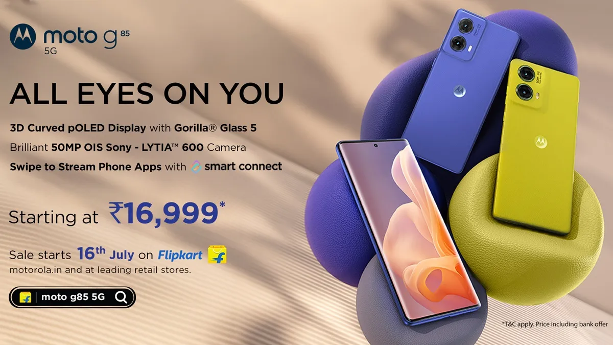 Moto G85 5G launches in India with curved display, 5000mAh battery ...