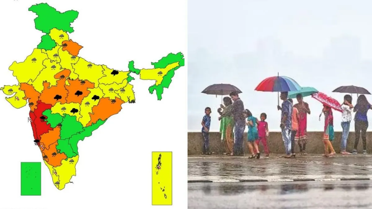 Rainfall Warning: IMD forecasts very heavy rains in parts of Maharashtra, central India; Delhi ...