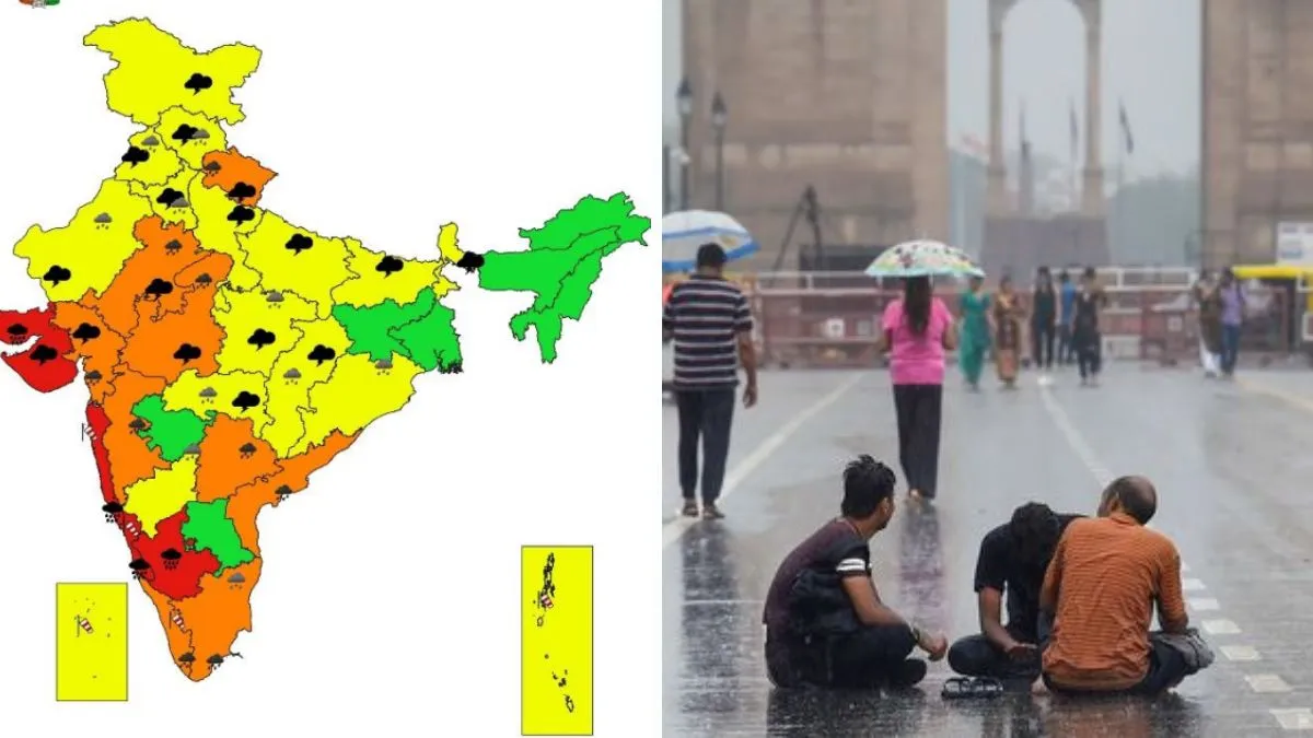 Rainfall Update: Yellow alert for heavy showers issued in Mumbai; IMD predicts heavy rainfall in ...