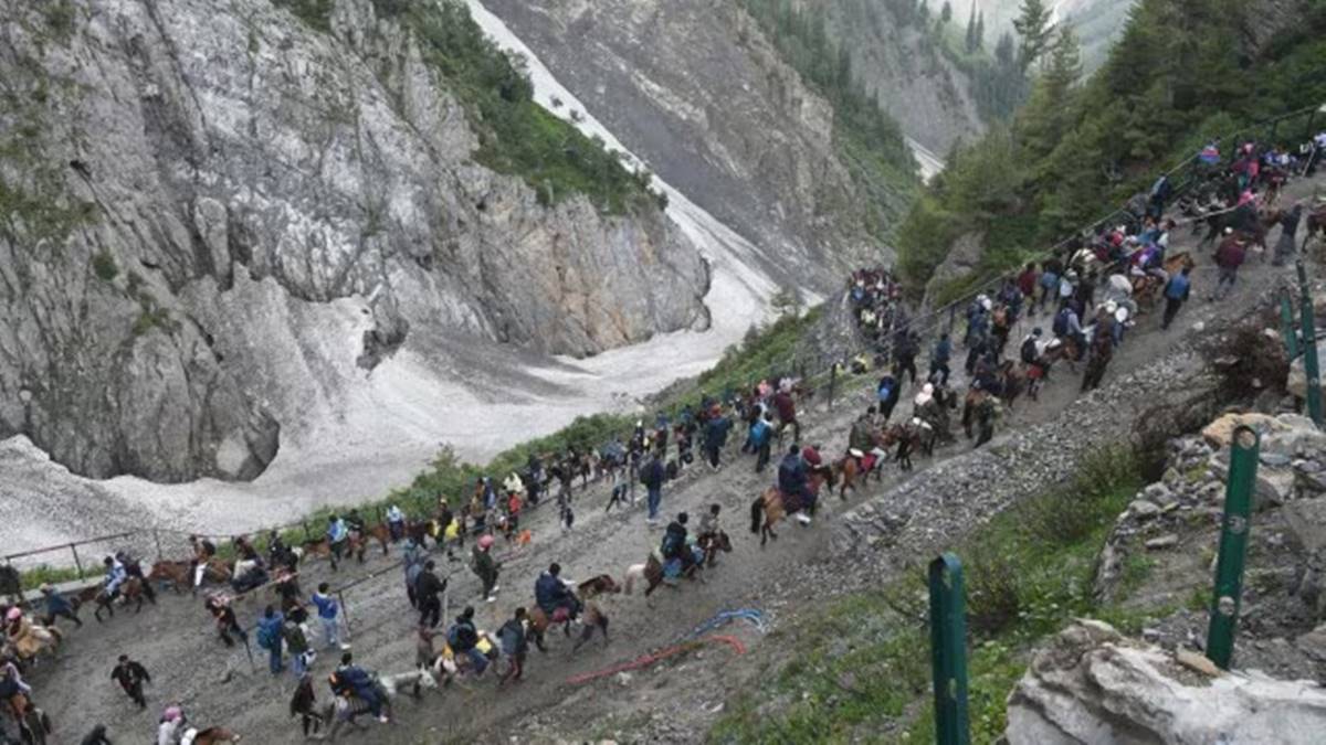 Amarnath Yatra suspended on Tuesday due to severe weather conditions - India News | The ...