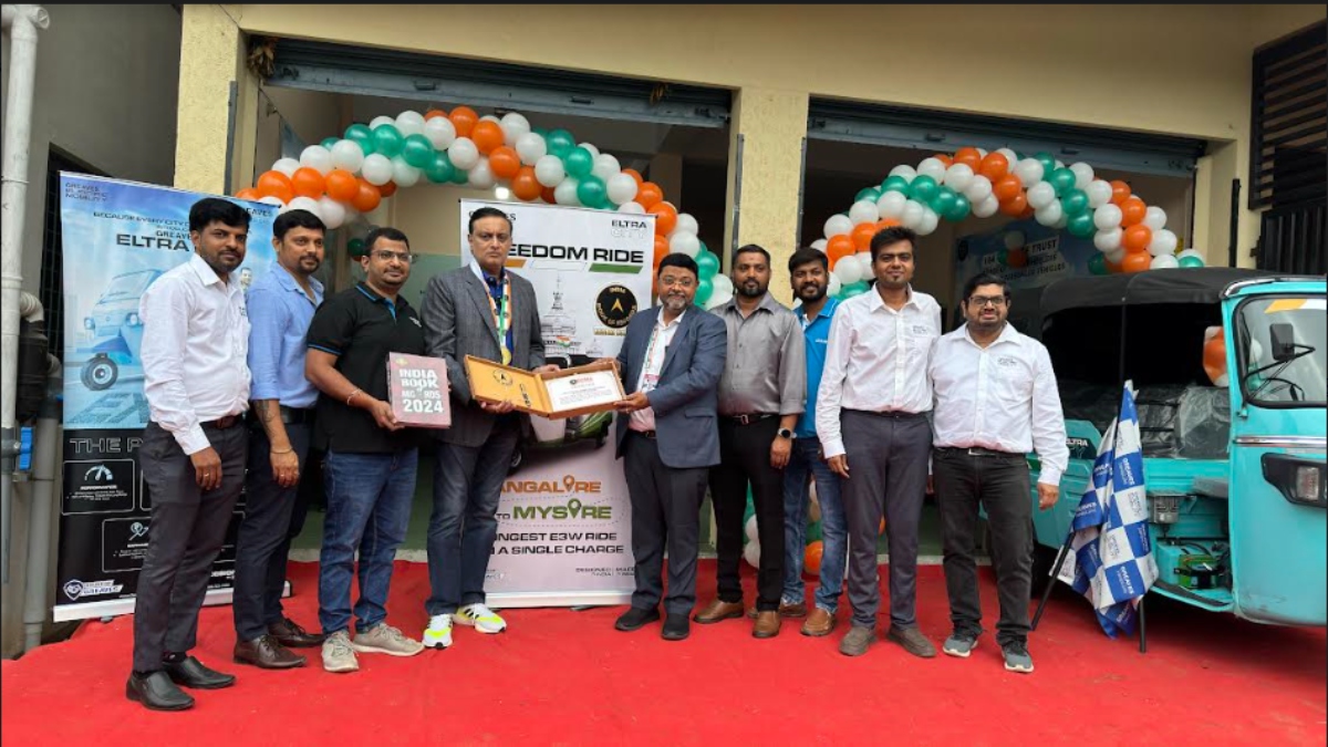 Greaves’ electric three-wheeler sets record for longest ride on single ...