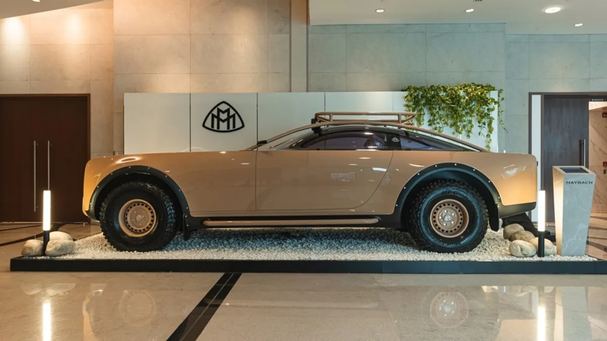 Mercedes Benz Project Maybach revealed at Nita Mukesh Ambani Centre ...