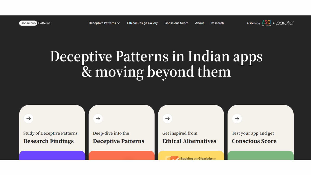 98% of apps surveyed found to be using deceptive patterns, reveals ASCI ...