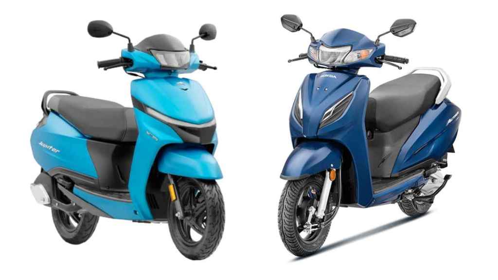 TVS Jupiter 110 vs Honda Activa 110 spec check - Bike News | The Financial Express