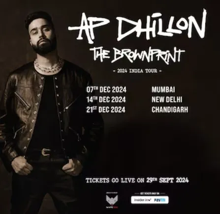 AP Dhillon to perform in Delhi, Mumbai, and Chandigarh – Check concert ...