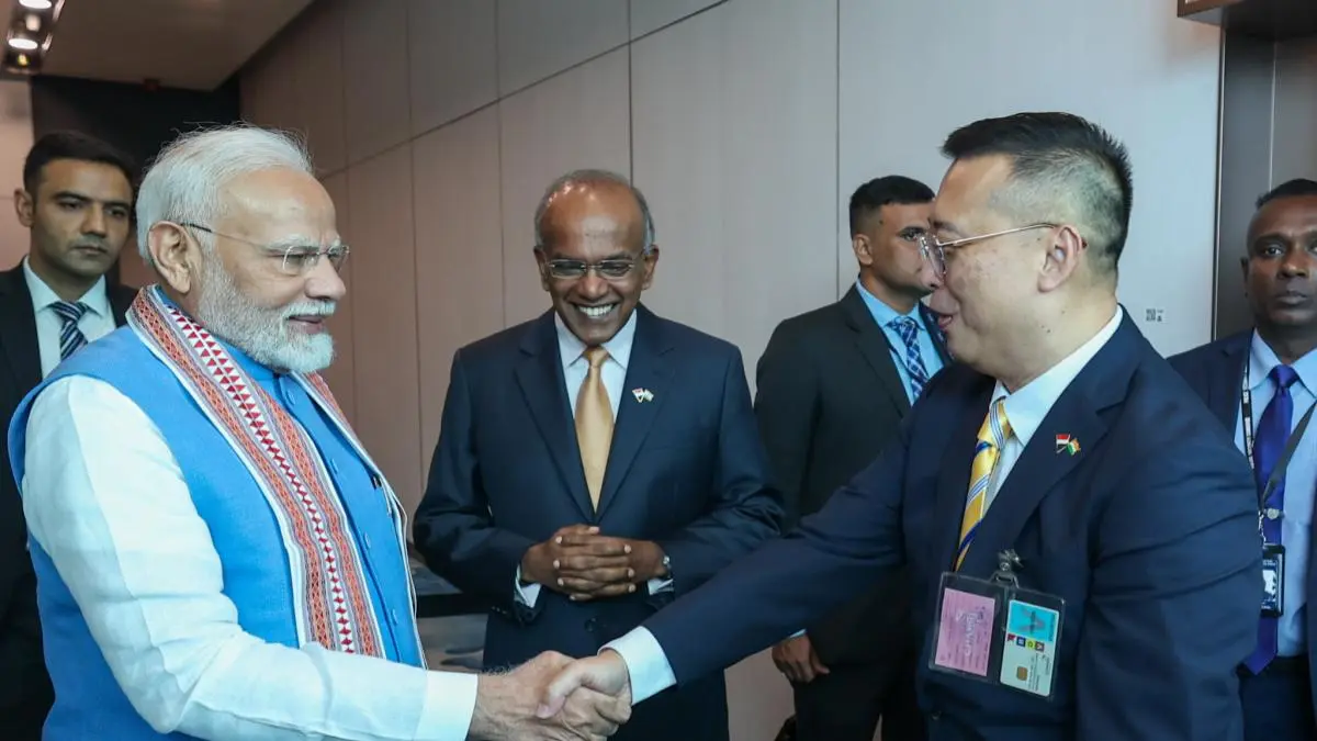 India, Singapore set to sign MoUs as PM Modi meets Lawrence Wong - Defence News | The Financial ...