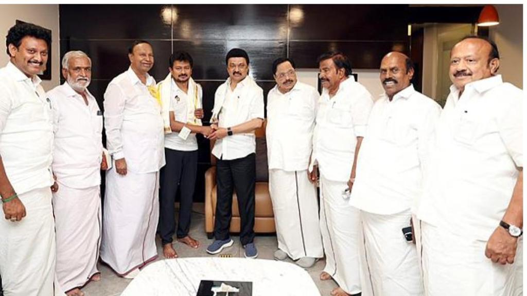 Udhayanidhi Stalin sworn in as deputy Chief Minister of Tamil Nadu alongside Senthil Balaji and ...