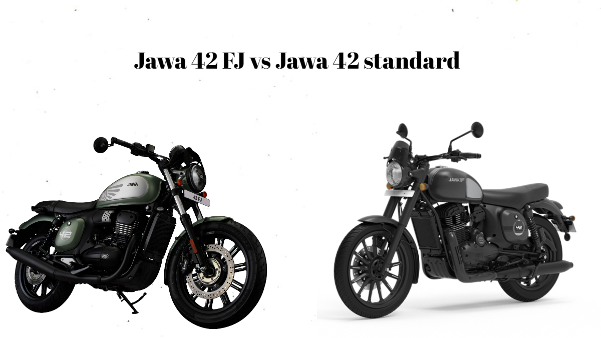 Jawa 42 FJ Vs Jawa 42 standard: Specs, features, price comparison ...