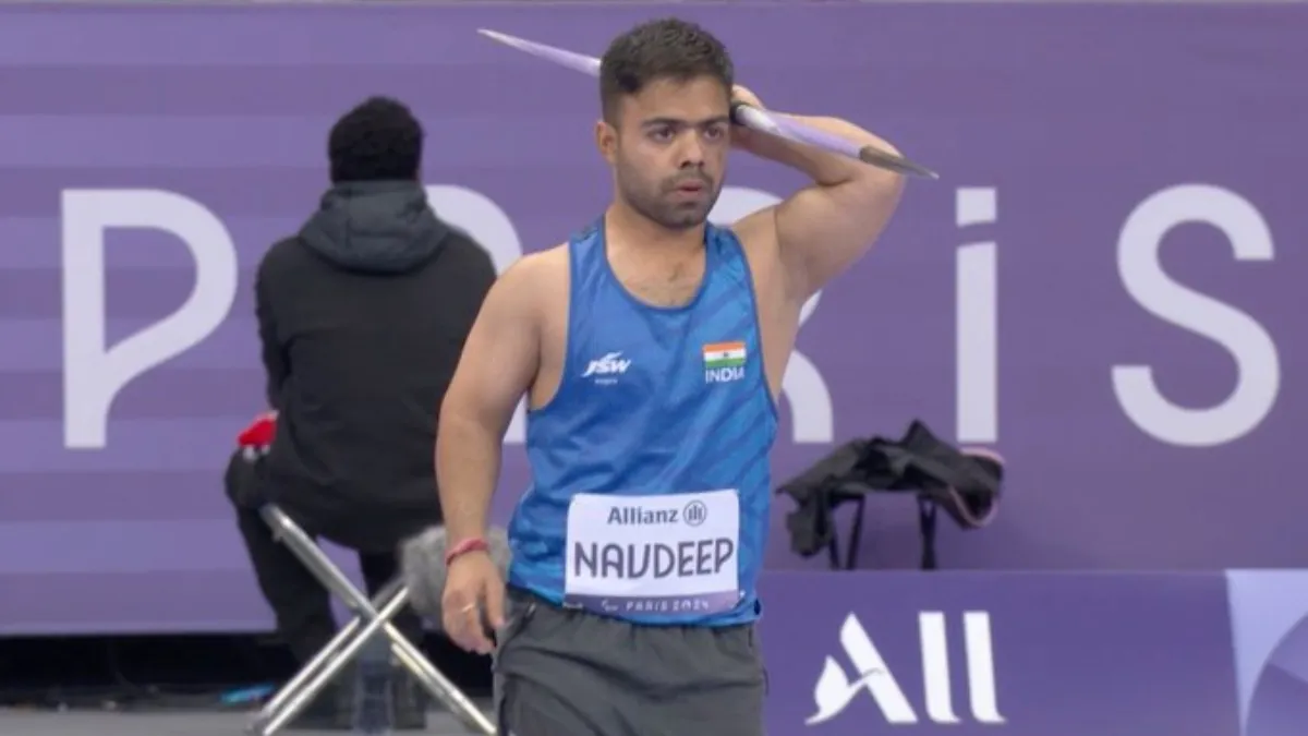 Another medal for India! Navdeep Singh secures silver in men's javelin throw F41 final at Paris ...