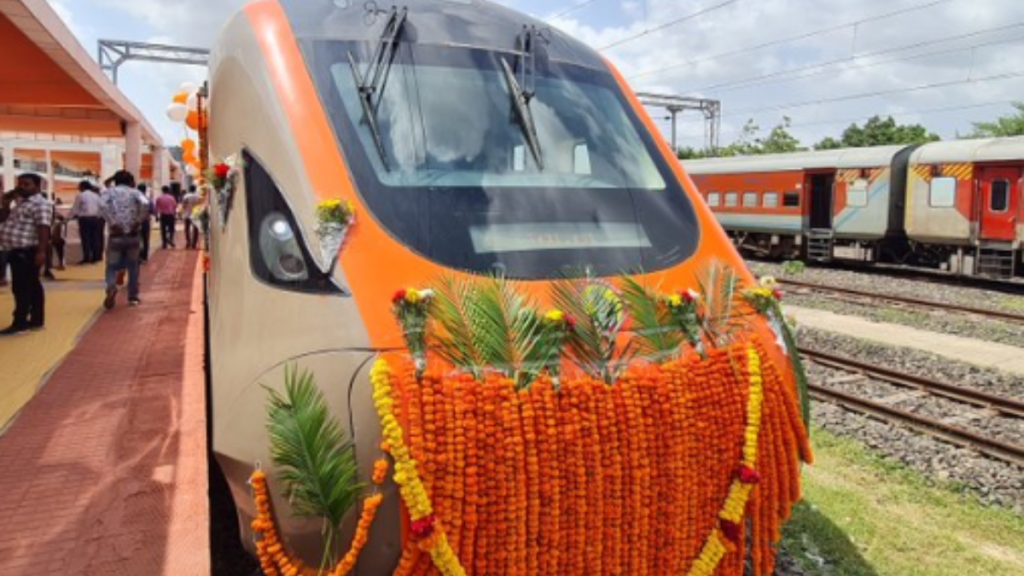 PM Modi flags off India's first Namo Bharat Rapid Rail, several Vande Bharat Express trains ...