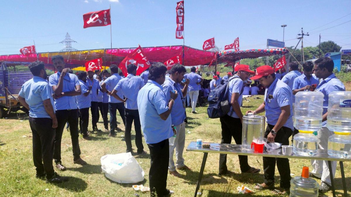 Strike at Samsung India’s Sriperumbudur plant, company says will ...