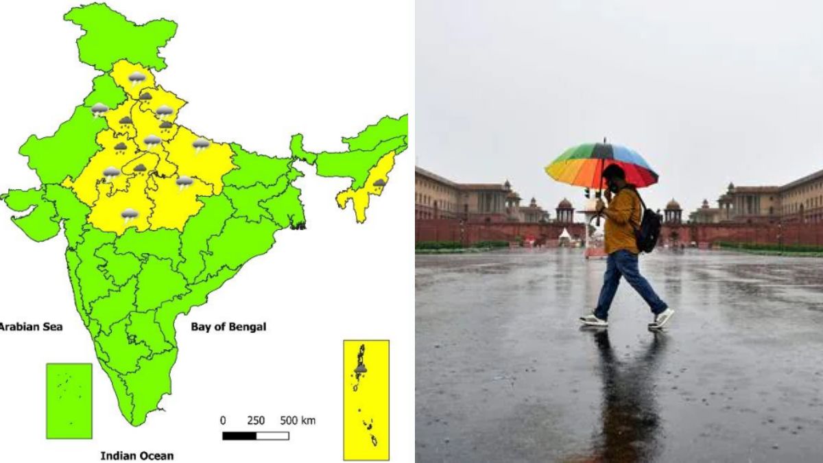 Weather Forecast Today: IMD issues very heavy rainfall warning for Uttar Pradesh, Rajasthan ...