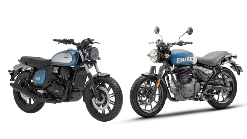 New Jawa 42 FJ vs Royal Enfield Hunter comparison - Bike News | The ...