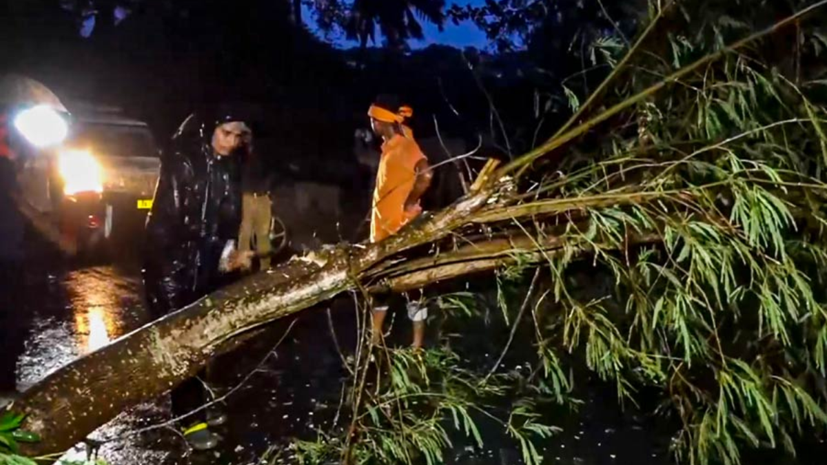Cyclone 'Dana' hits Southern West Bengal, causes widespread disruption - India News | The ...