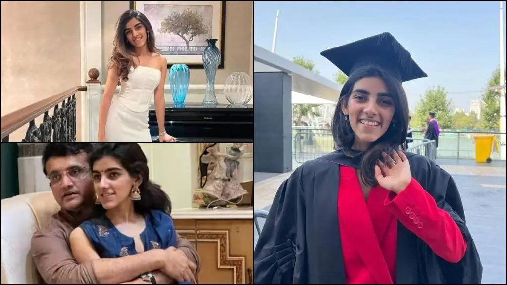 Meet Sourav Ganguly’s daughter Sana – A look at her educational qualifications, career details ...