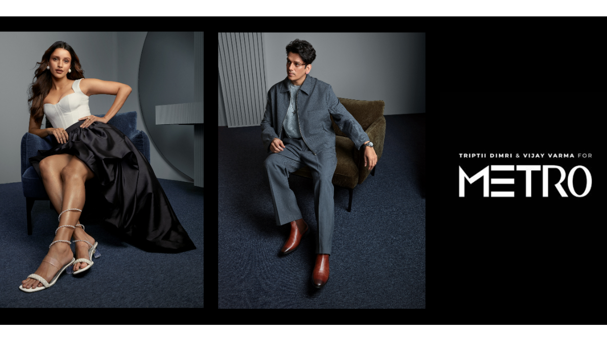 Triptii Dimri and Vijay Varma join METRO Shoes for brand campaign ...