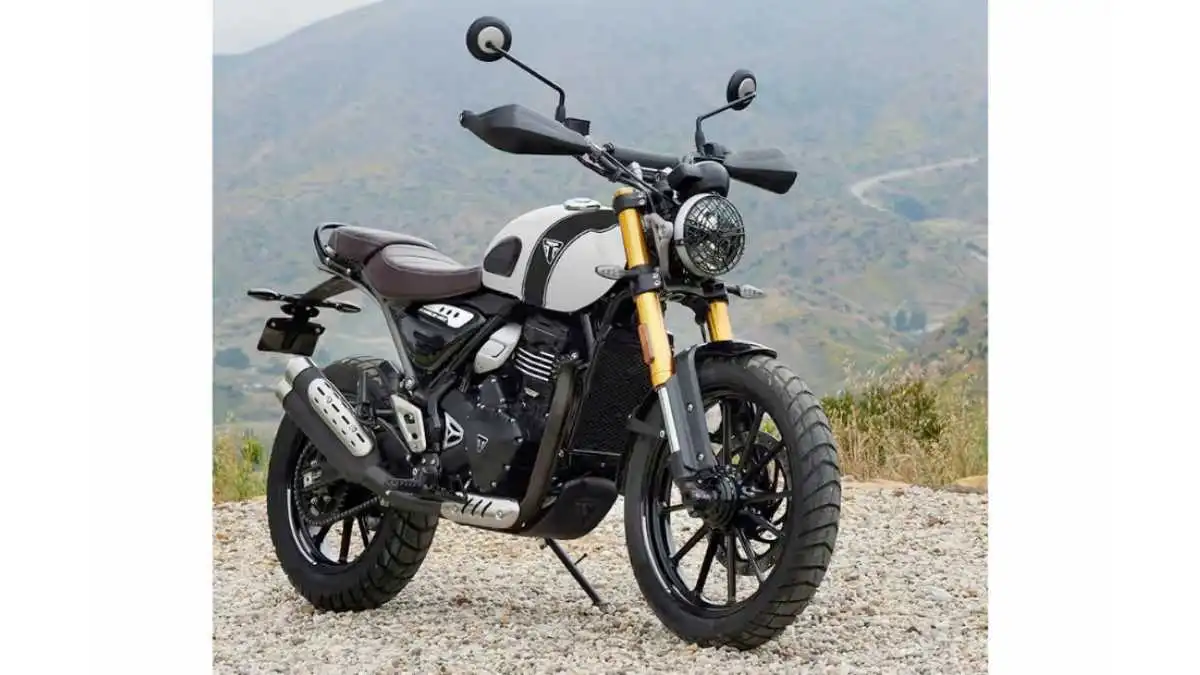 Triumph Scrambler 400X gets new colour choice; Bookings open - Bike ...