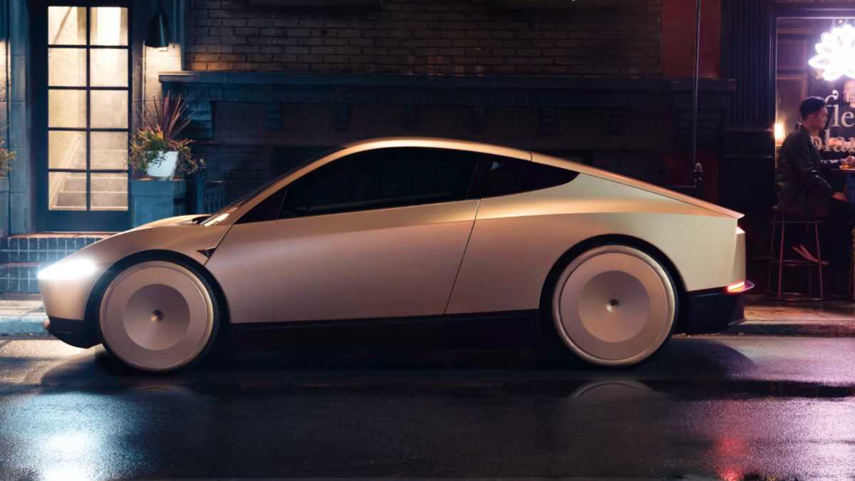 Look ma no steering wheel: Tesla unveils driverless Cybercab - Electric ...