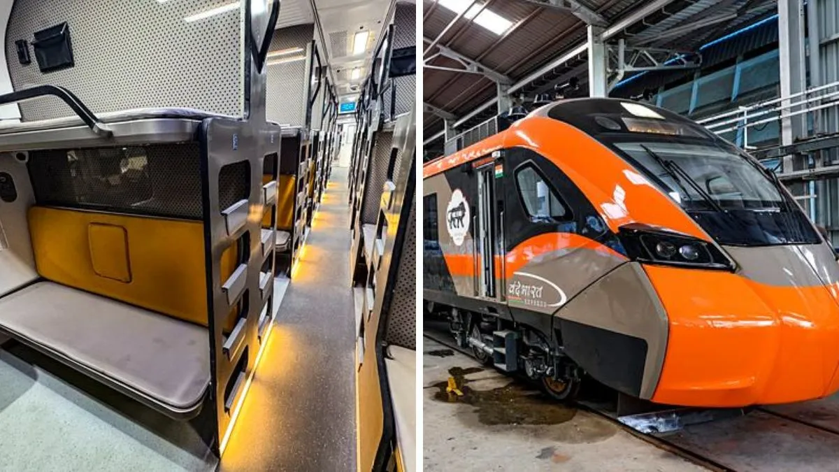 ICF Chennai unveils Vande Bharat sleeper coaches, testing to begin in ...