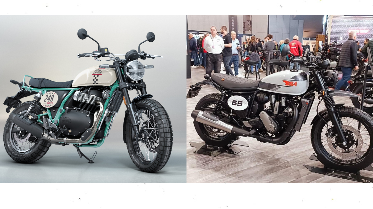 Scrambler showdown: BSA B65 vs Royal Enfield Bear 650 - Bike News | The ...