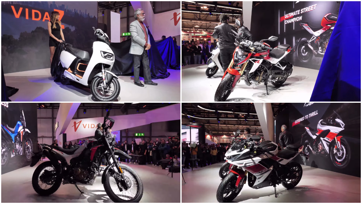 Hero MotoCorp showcases four new models at EICMA— Karizma, Xtreme ...