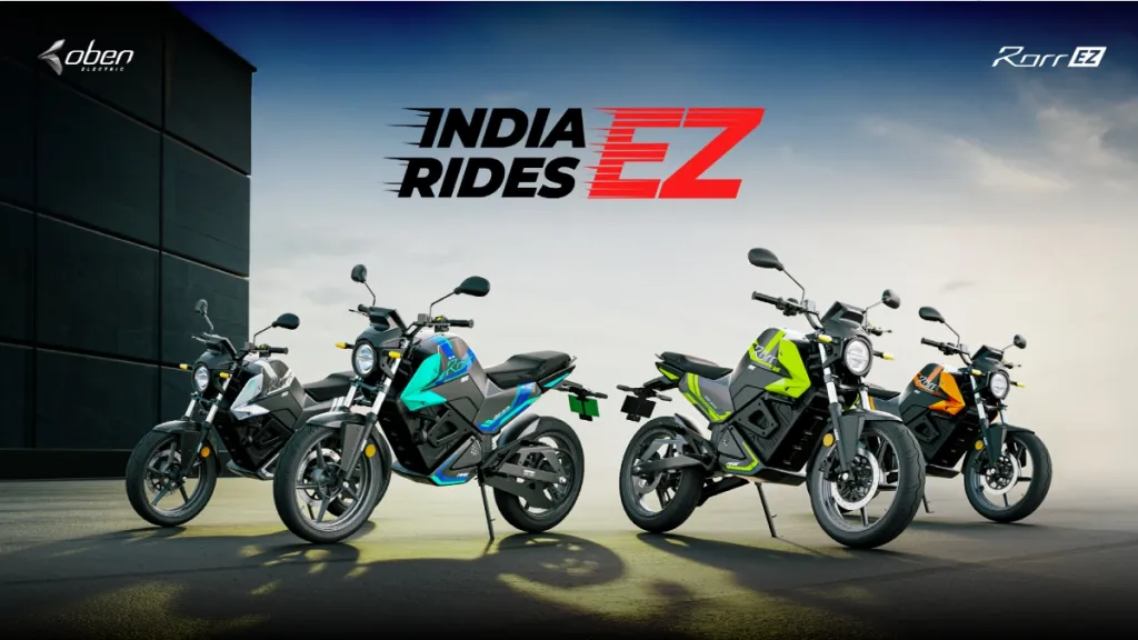 Oben Electric launches its electric 2-wheeler Rorr EZ starting at price Rs 89,999 - Bike News ...