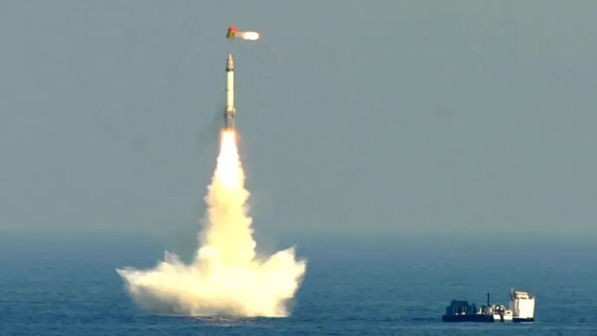 India’s Nuclear Deterrence Soars: Successful K-4 Missile Test from INS ...