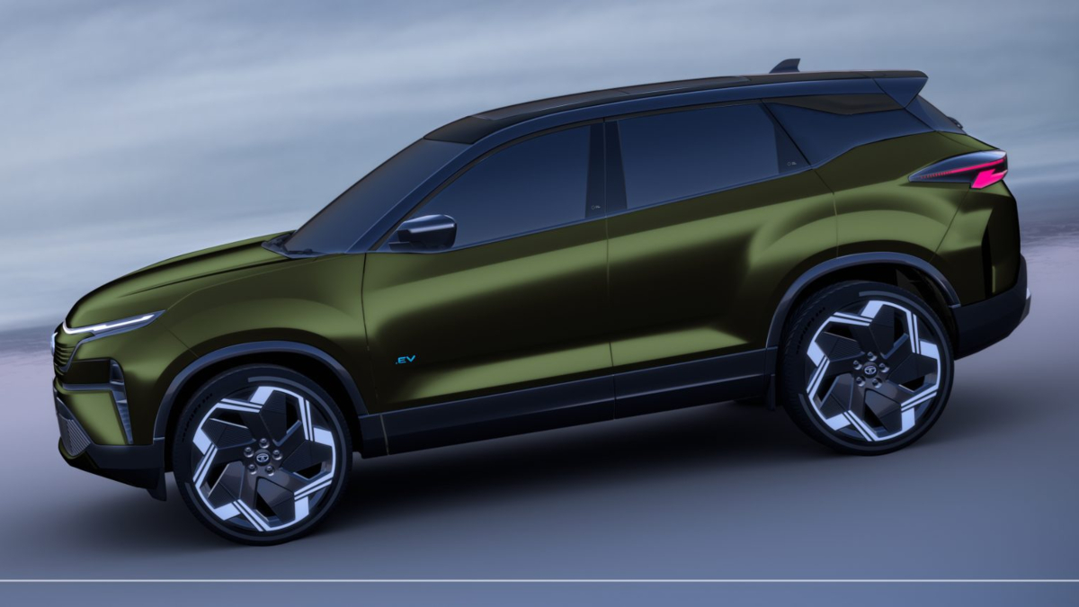 Power Surge: Tata Harrier EV set to debut in 2025 - Car News | The ...