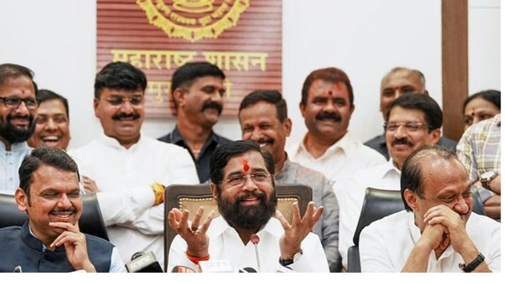 Maharashtra elections: Eknath Shinde unanimously elected as Shiv Sena legislative party leader ...