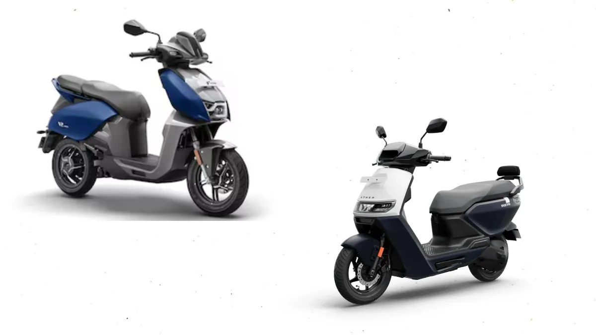 Hero Vida V2 vs Ather Rizta comparison: Which electric scooter reigns ...