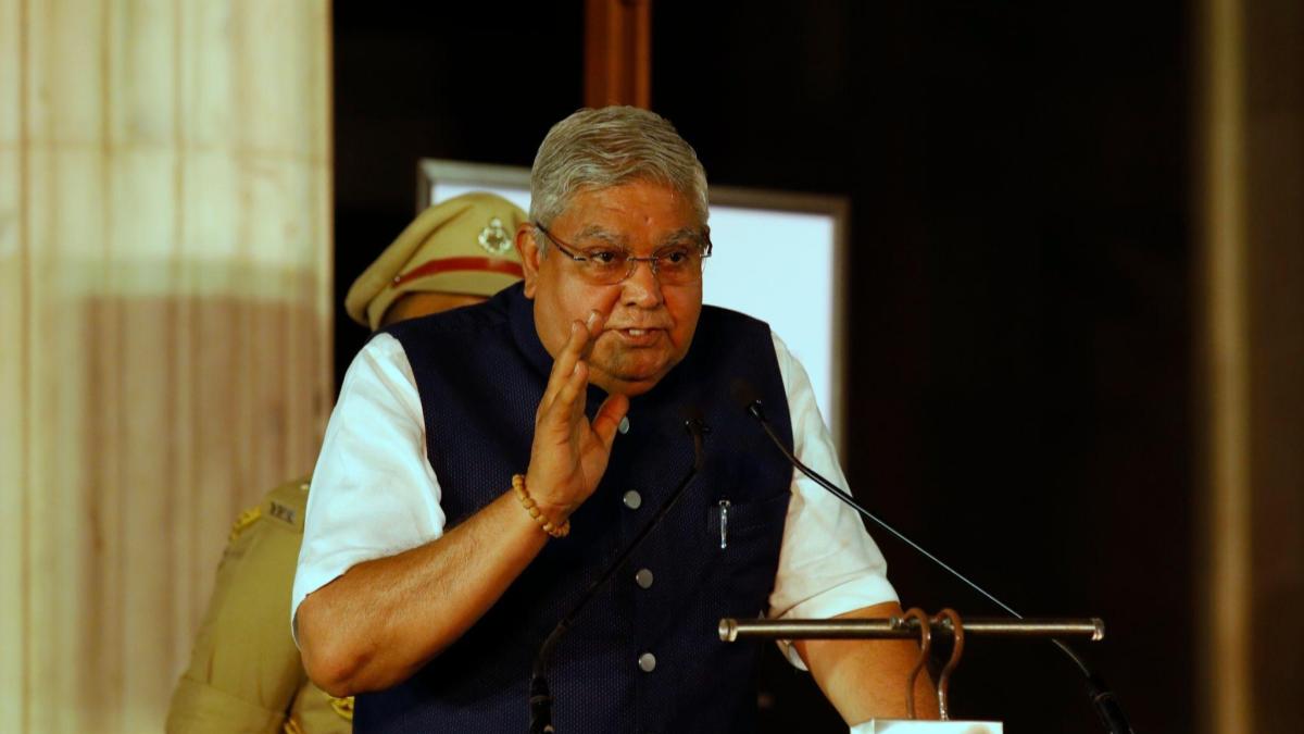 Opposition likely to move no-confidence motion against Rajya Sabha chairperson Jagdeep Dhankhar ...