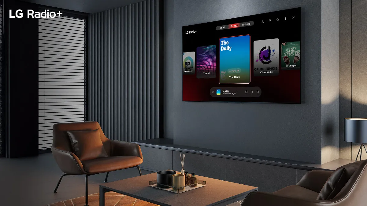 LG launches free audio streaming service LG Radio+ on Smart TVs, audio ...