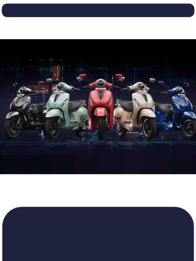 New Bajaj Chetak colour options